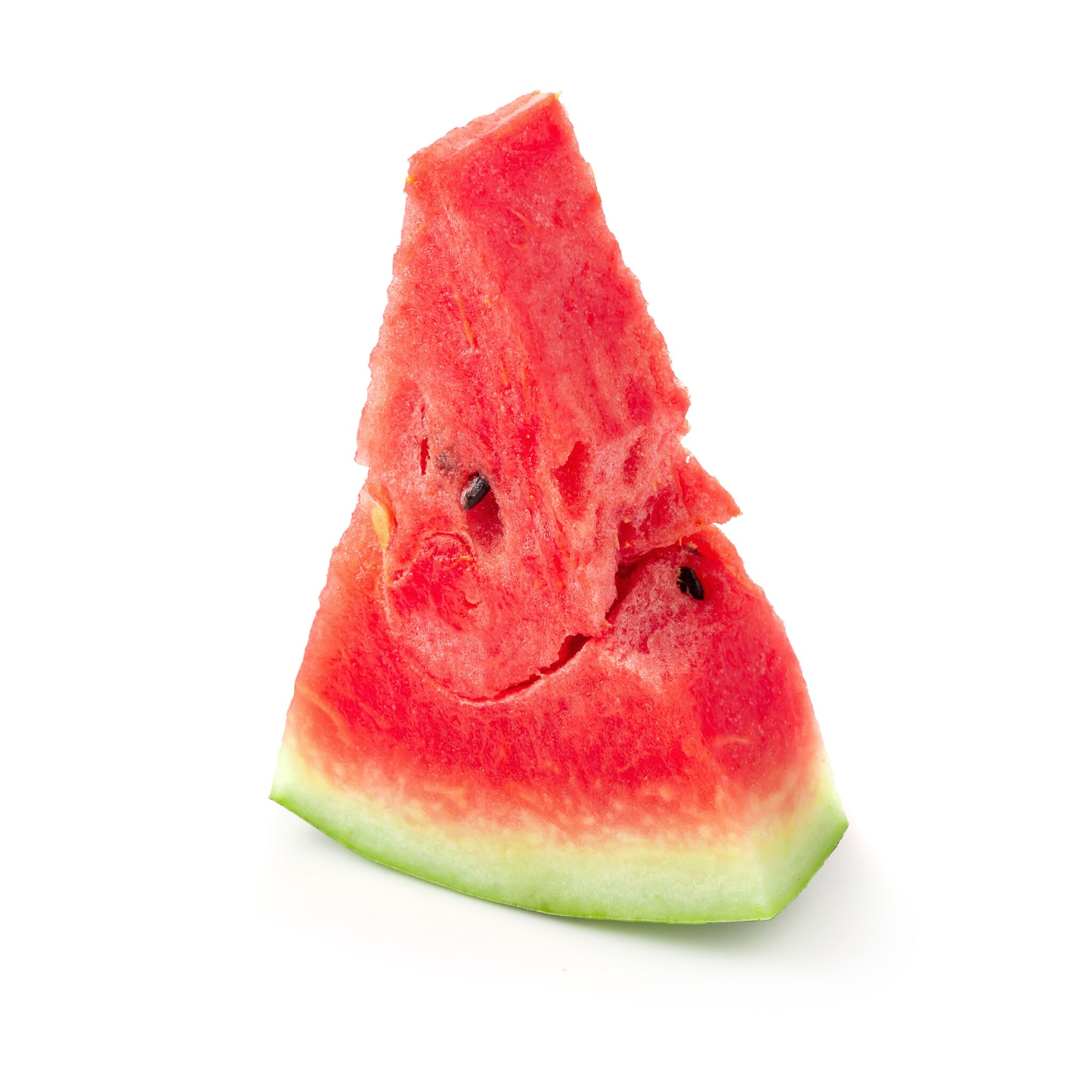 Sulu Yaz Günü: Dilimlenmiş Karpuza Yakından Bakış – Su Stock Fotoğrafları